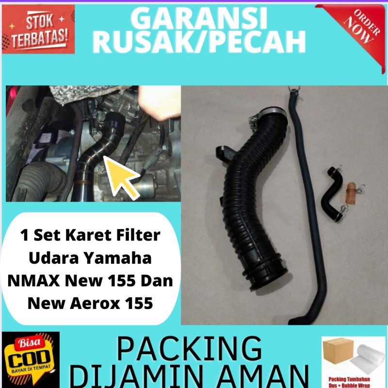 Jual Karet Filter Selang Box Filter Udara Yamaha Nmax N Max New 155 Dan ...
