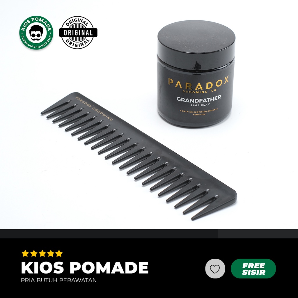 Jual Pomade Clay PARADOX GROOMING - Minyak Rambut Pria Hair Styling ...