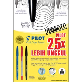 Jual PILOT PEN BALLPOINT BPT-P / PULPEN PILOT BPTP. | Shopee Indonesia