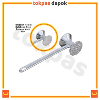 Jual Pemukul Daging Besi Penumbuk Daging Model Palu Bentuk Segi dan ...