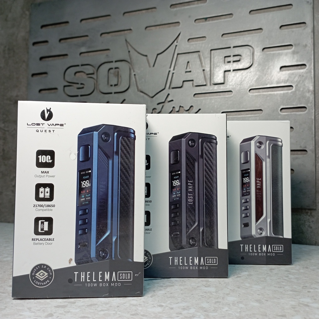 Jual Thelema Solo MOD 100W Authentic | Shopee Indonesia