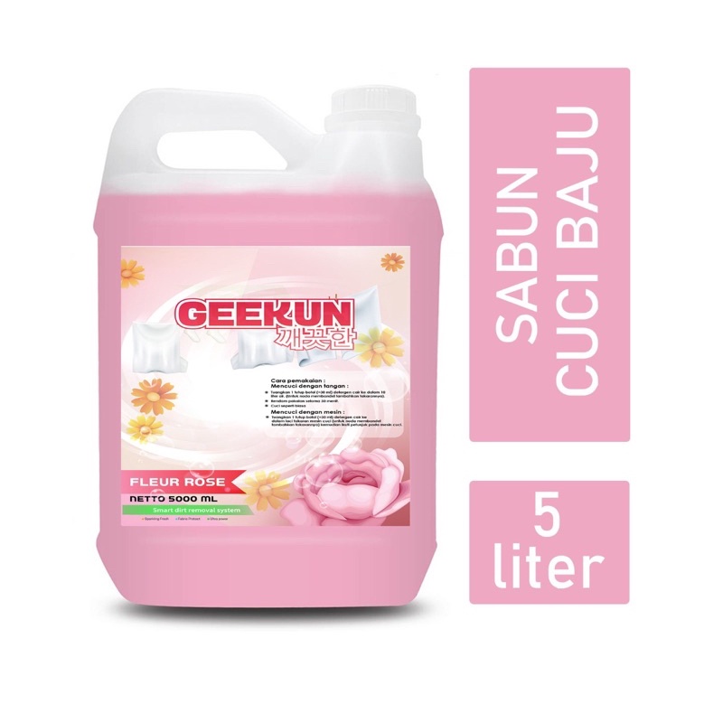 Jual PROMO Deterjen Cair Laundry 5L PREMIUM Sabun Cuci Baju KONSENTRAT 5 Liter | Shopee Indonesia