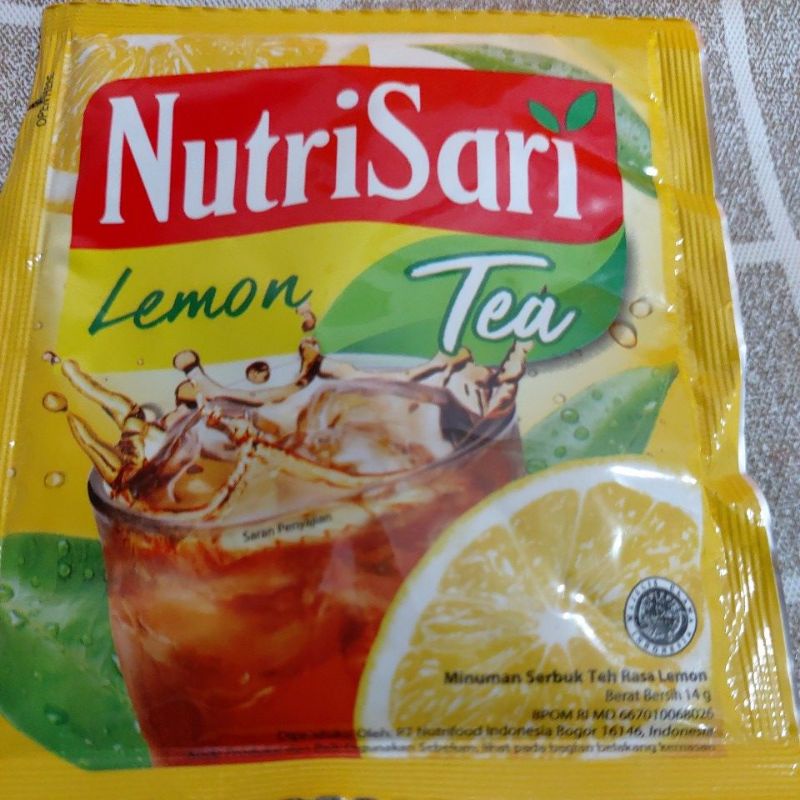 Jual Nutrisari Lemon Tea Indonesia|Shopee Indonesia