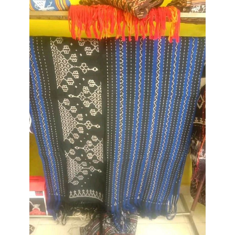Jual KAIN TENUN IKAT KHAS NTT MOTIF MAUMERE FLORES | Shopee Indonesia