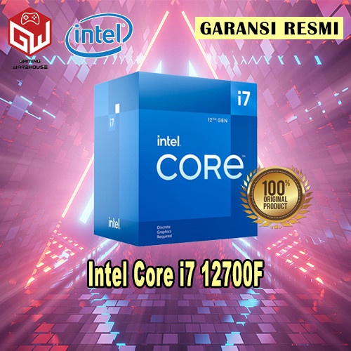 Jual Processor Intel i7 12700F BOX LGA 1700 - CPU Intel Core i7-12700F LGA1700 - Alder lake 12th ...