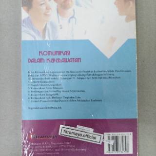 Jual Buku Ori Komunikasi dalam Keperawatan - Tri Prabowo & Hesti Widuri - Fitramaya | Shopee ...