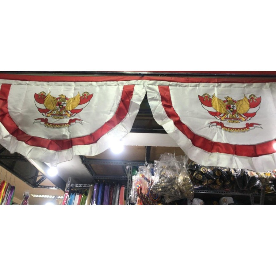 Jual BENDERA MERAH PUTIH RUMBAI RESPLANG 5 meter | Shopee Indonesia