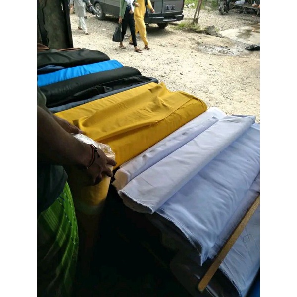 Jual kain nagata drill kain sragam sekolah | Shopee Indonesia