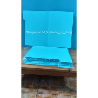 Jual Folder arsip, Map Arsip Tanpa Linen Pembatas (Isi 1 Plastik=100 Folder/Map) Indonesia ...