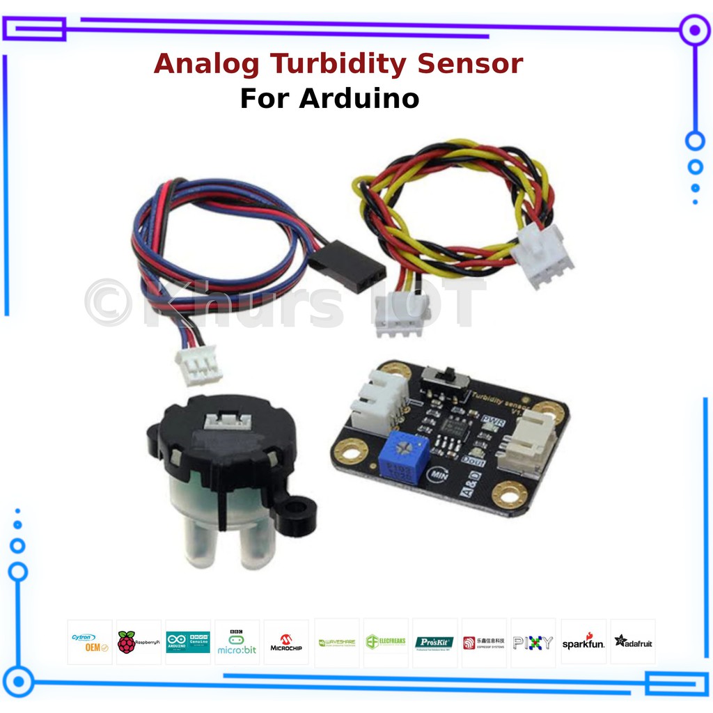 Jual Dfrobot Analog Turbidity Sensor For Arduino Indonesiashopee