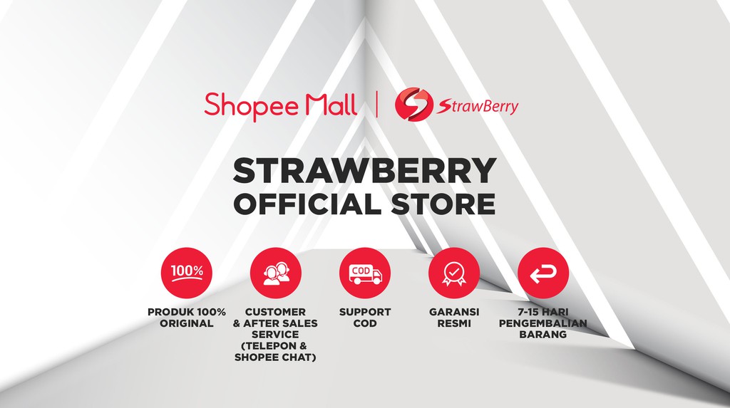 Toko Online Strawberry Official Shop | Shopee Indonesia