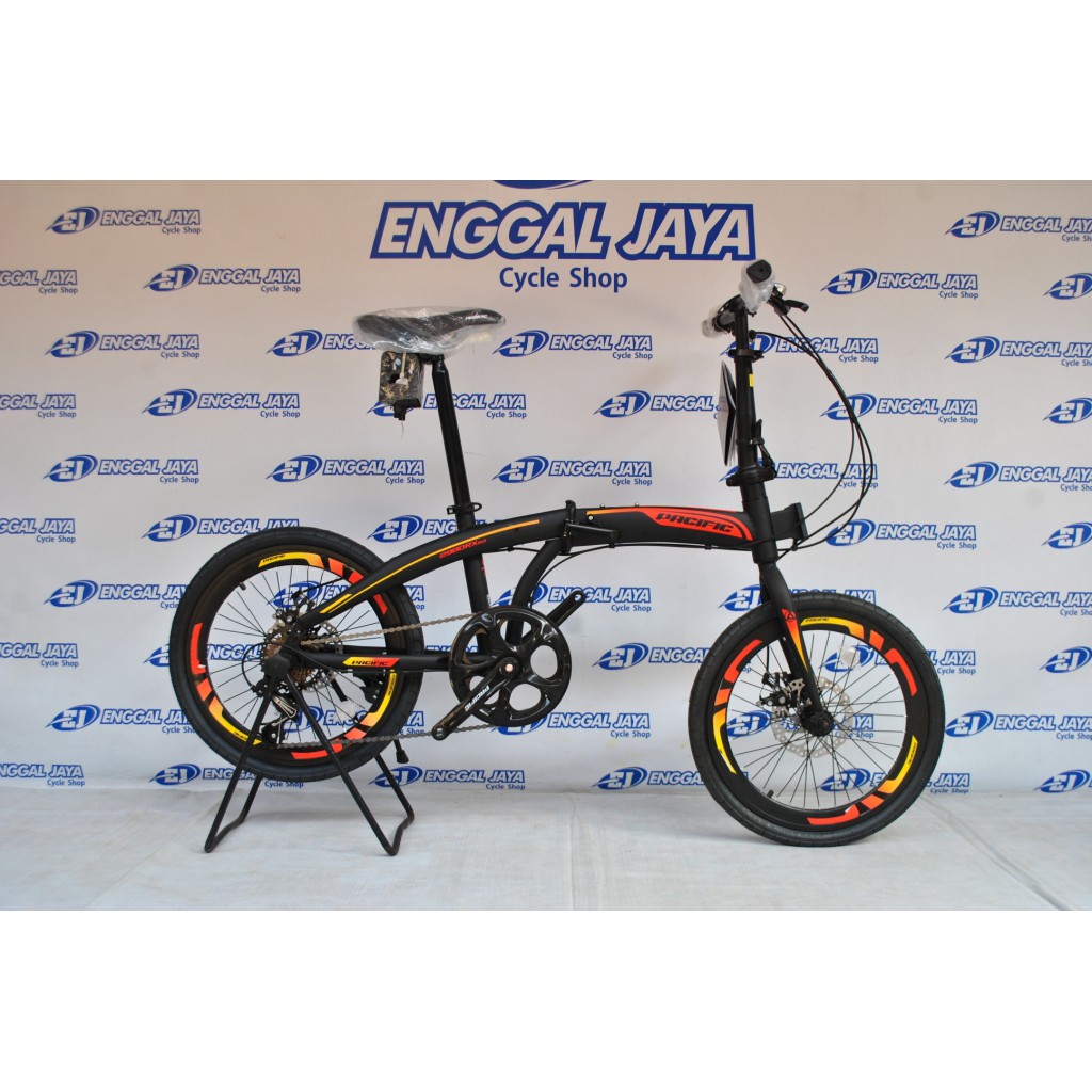 Jual Sepeda Lipat Seli Pacific 2980 RX 6.0 20 Inch Disc Brake Garansi 5Th Not Urbano Ecosmo ...