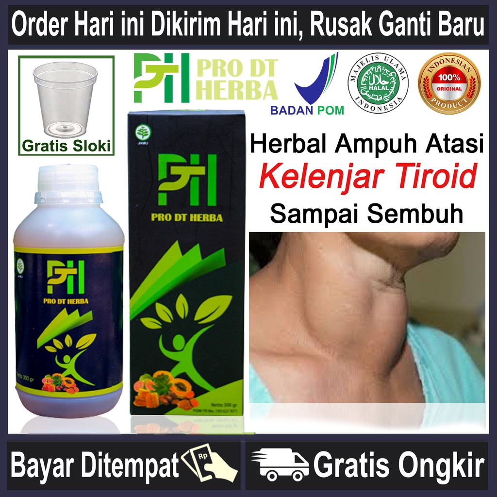 Jual Obat Kelenjar Tiroid di Leher Paling Ampuh, Obat Tiroid Dalam ...