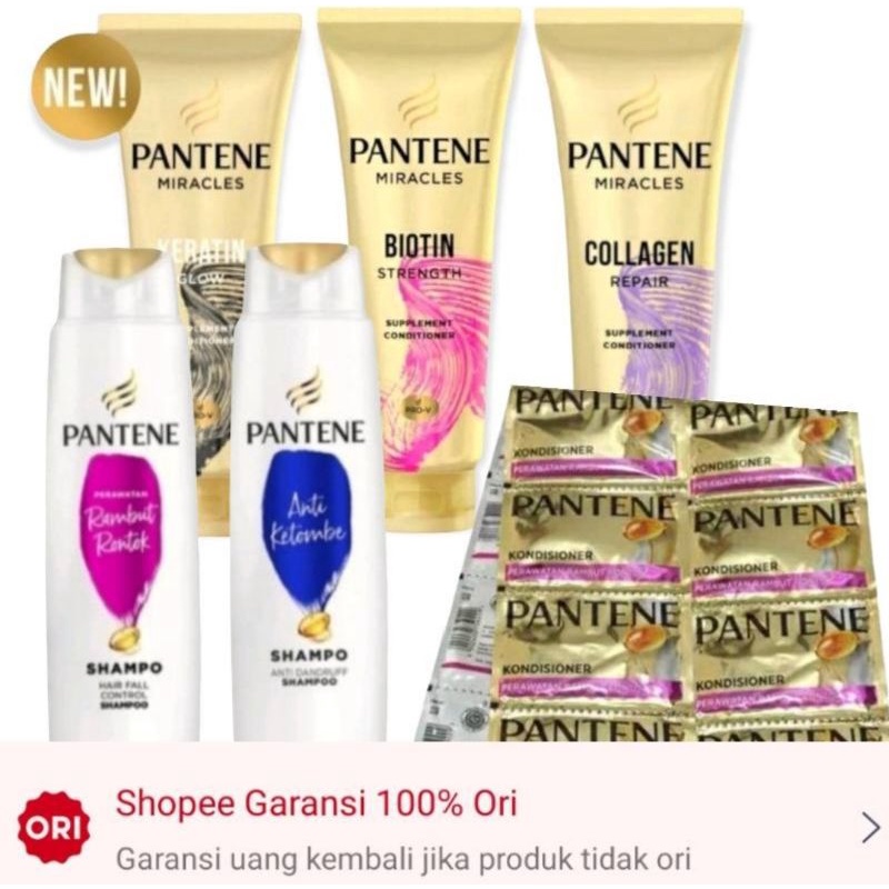 Jual Conditioner Pantene PANTENE Conditioner Collagen Repair / Biotin ...