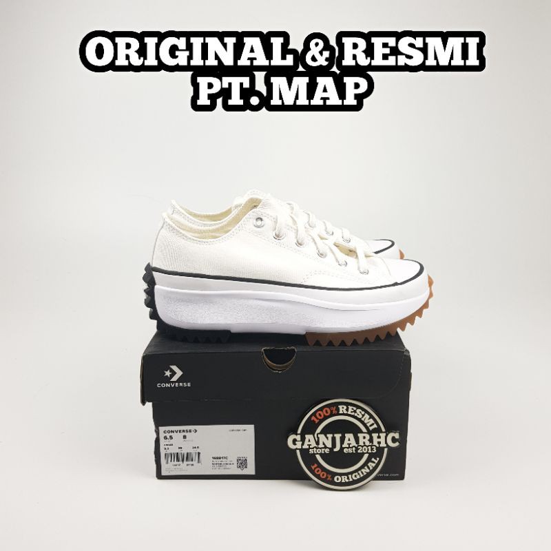 Jual Sepatu Sneakers Wanita Converse Run Star Hike Low White Original ...