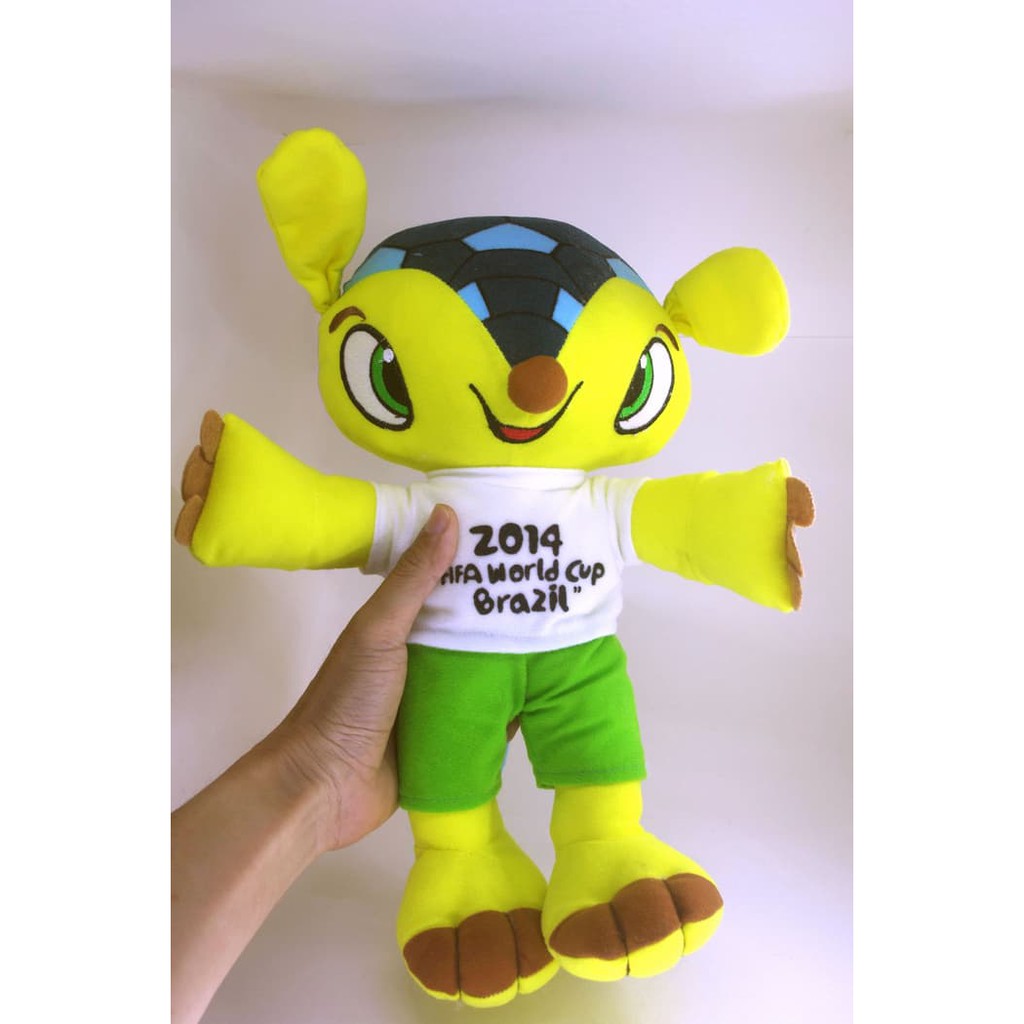 Jual Langsung Order Boneka Maskot Piala Dunia Brasil 2014 Fuleco ...
