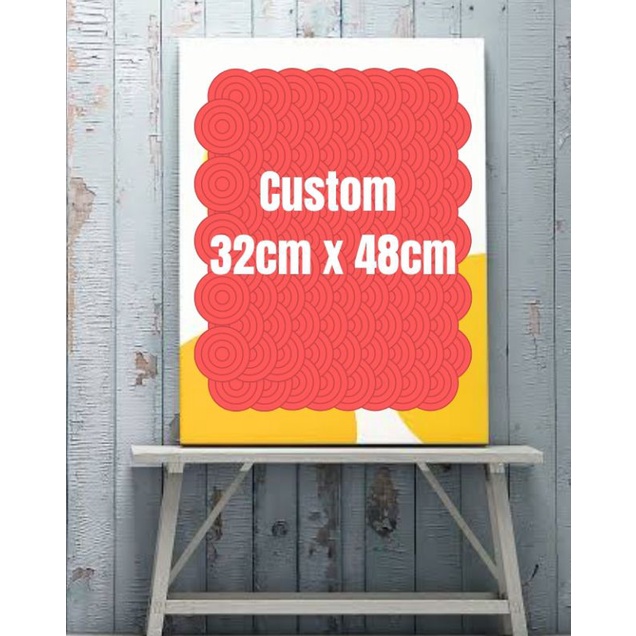 Jual Poster Kayu Custom ukuran 32cmx48cm. Bebas Request Foto/Text ...