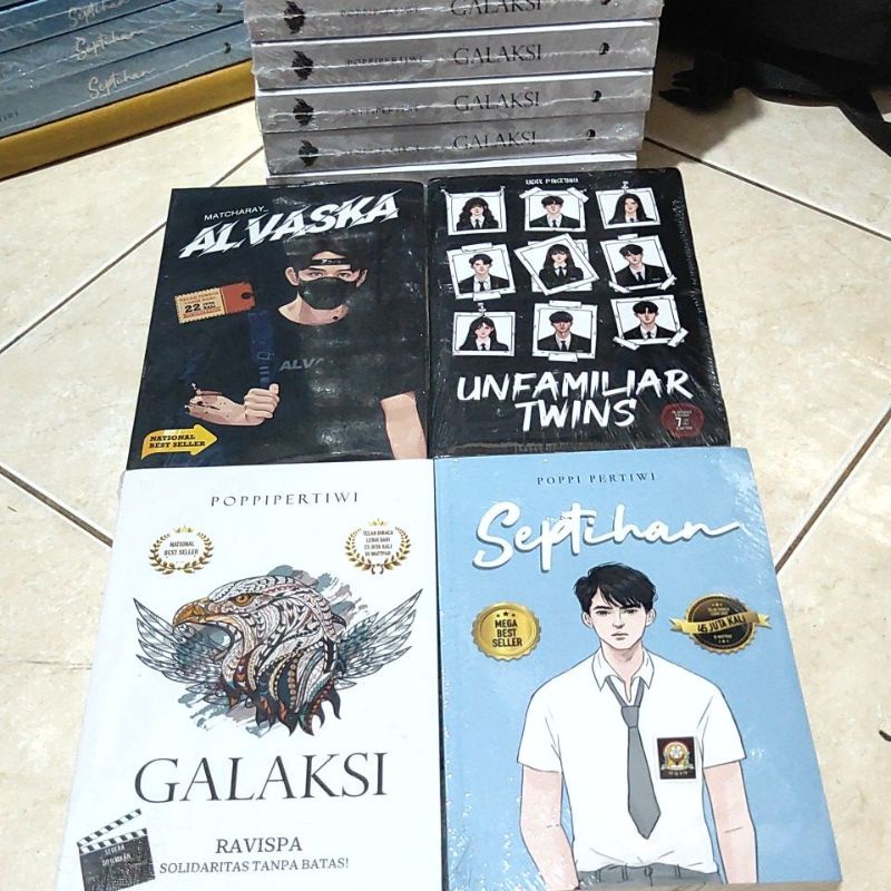 Jual original buku paket 4 novel | Shopee Indonesia