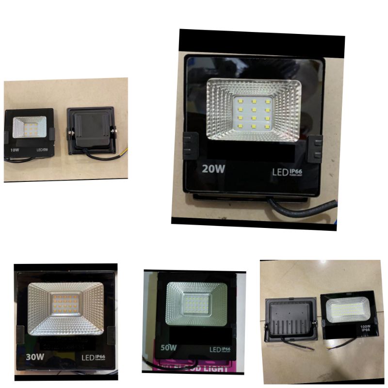 Jual Lampu sorot led tembak outdoor 10w 20w 30w 50w 100w led tembak sorot floodlight 10 20 30 50 ...