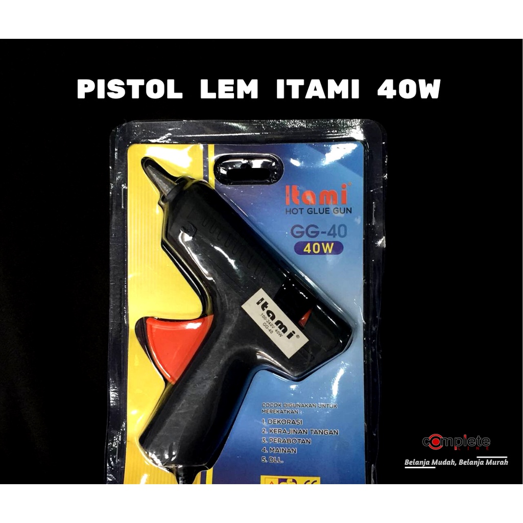 Jual Gun Pistol Lem Tembak 40 Watt & 20 Watt Itami Besar | Shopee Indonesia