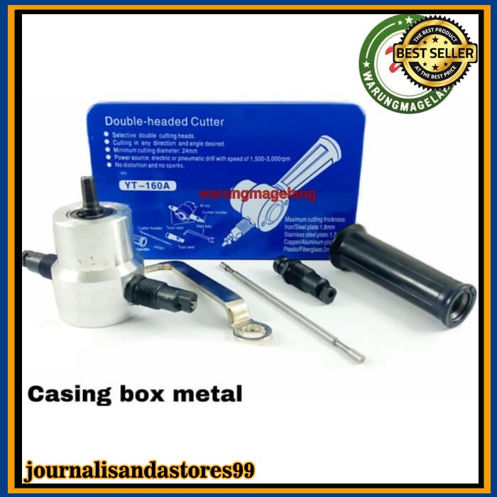 Jual Lengkap Box Nibler Alat Potong Plat Besi Baja Nibbler Double Head ...