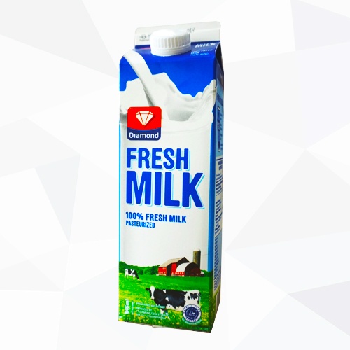 Jual SUSU DIAMOND FRESH MILK | SUSU SEGAR PASTEURISASI 946ml | Shopee ...