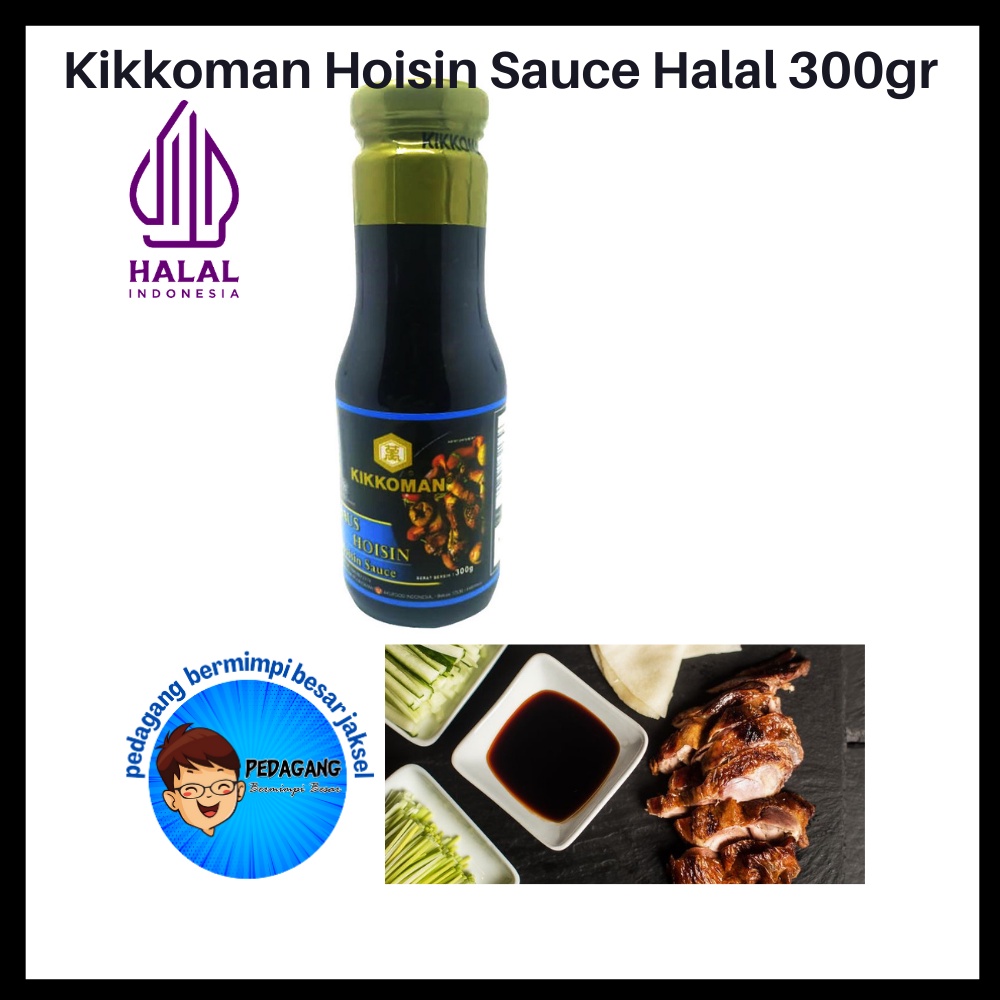 Jual Kikkoman Hoisin Sauce Halal 300gr | Saus Hoisin Halal | Saos ...