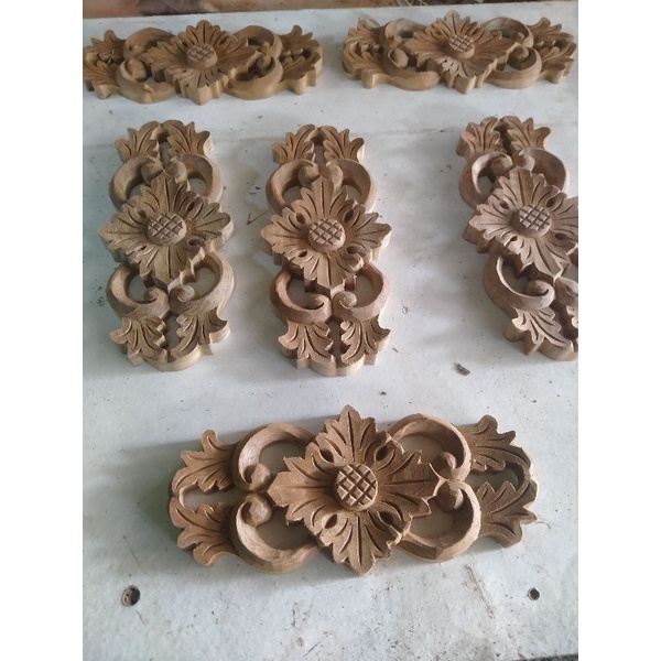 Jual ornamen ukir tempel bunga | Shopee Indonesia
