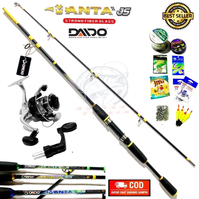 Jual Satu Set Pancing DAIDO Premium 1.65 Meter Japan Style 16 Kg ...