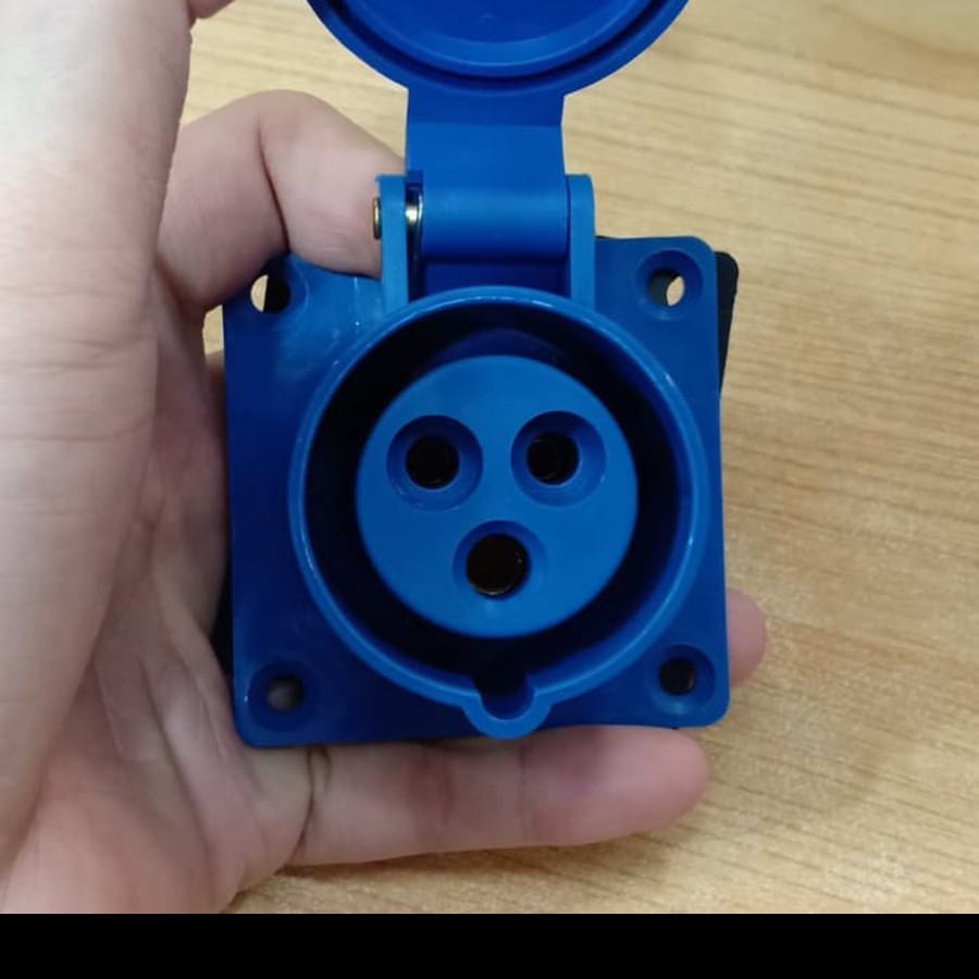 Jual Panel Socket / panel Mounting IP44 FORT / 323 / 3P 32A | Shopee Indonesia