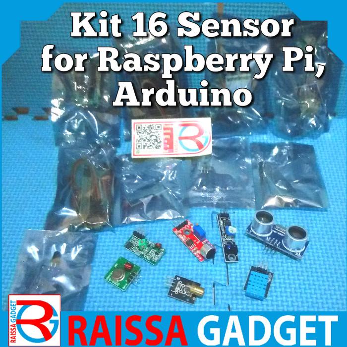 Jual Raspberry Pi 3 / 2 KIT 16 Jenis Sensor bisa untuk Arduino | Shopee ...