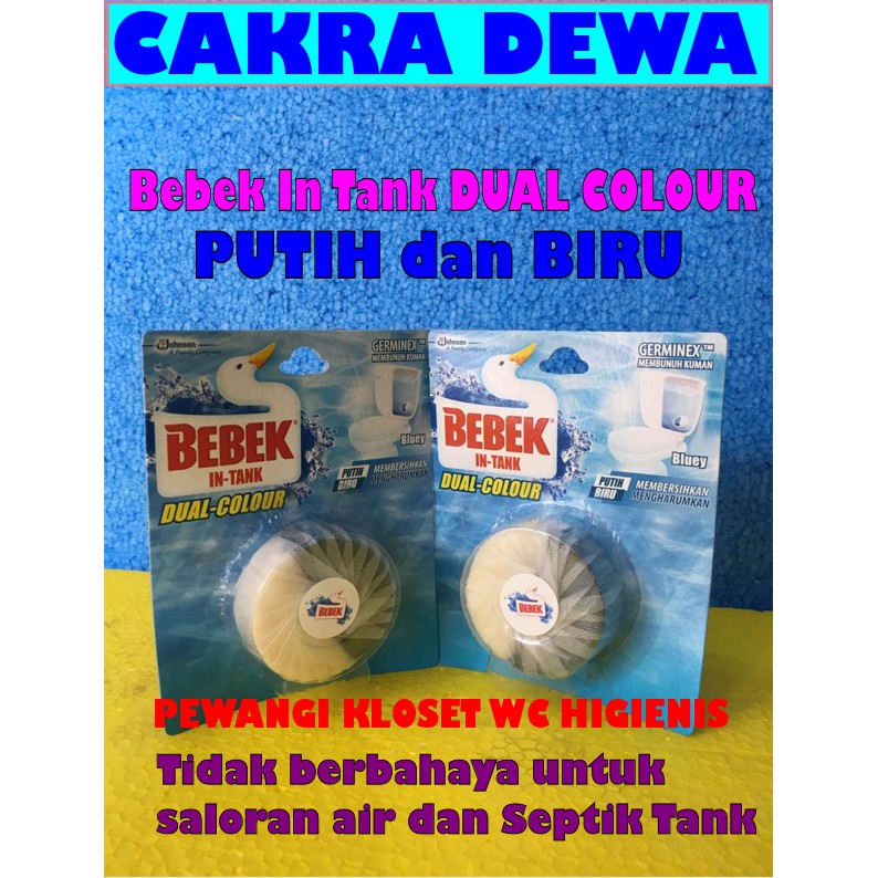 Jual Pembersih Kloset wc Bebek in Tank kemasan Single Pack Bluey 40 ...