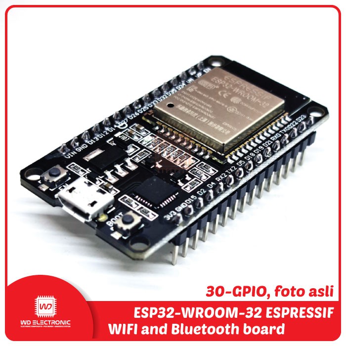 Jual ESP32 ESP-32S WiFi + Bluetooth Dual - Mode Developement Board Indonesia|Shopee Indonesia