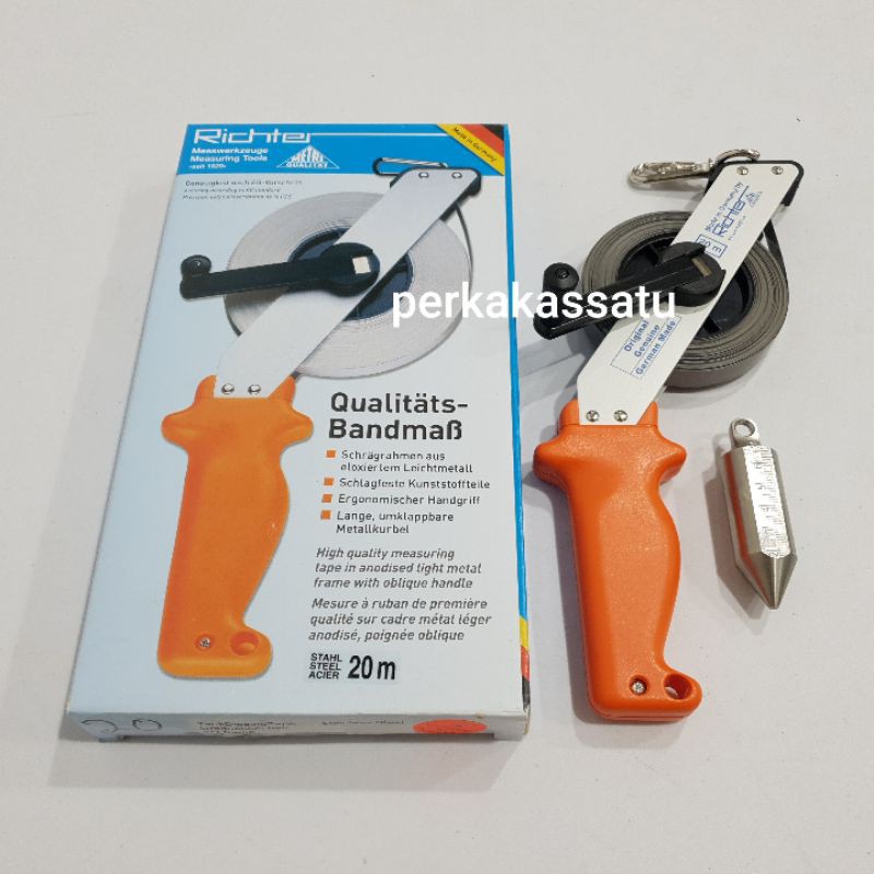 Jual METERAN SOUNDING 20M RICHTER SOUNDING TAPE 20 METER METERAN MINYAK ...