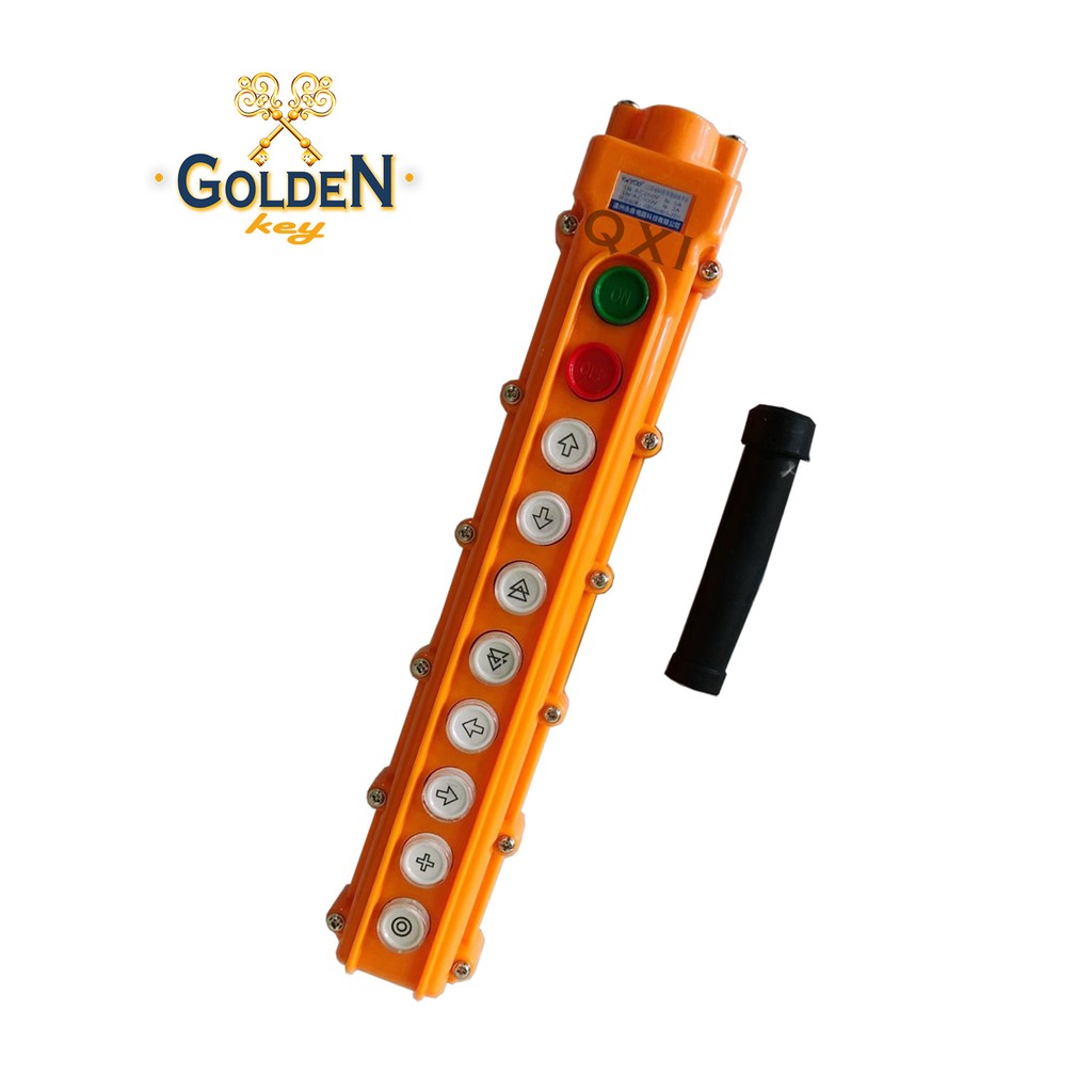 Jual Remote Hoist Button Control 10 Tombol / Remot Crane Push Button ...
