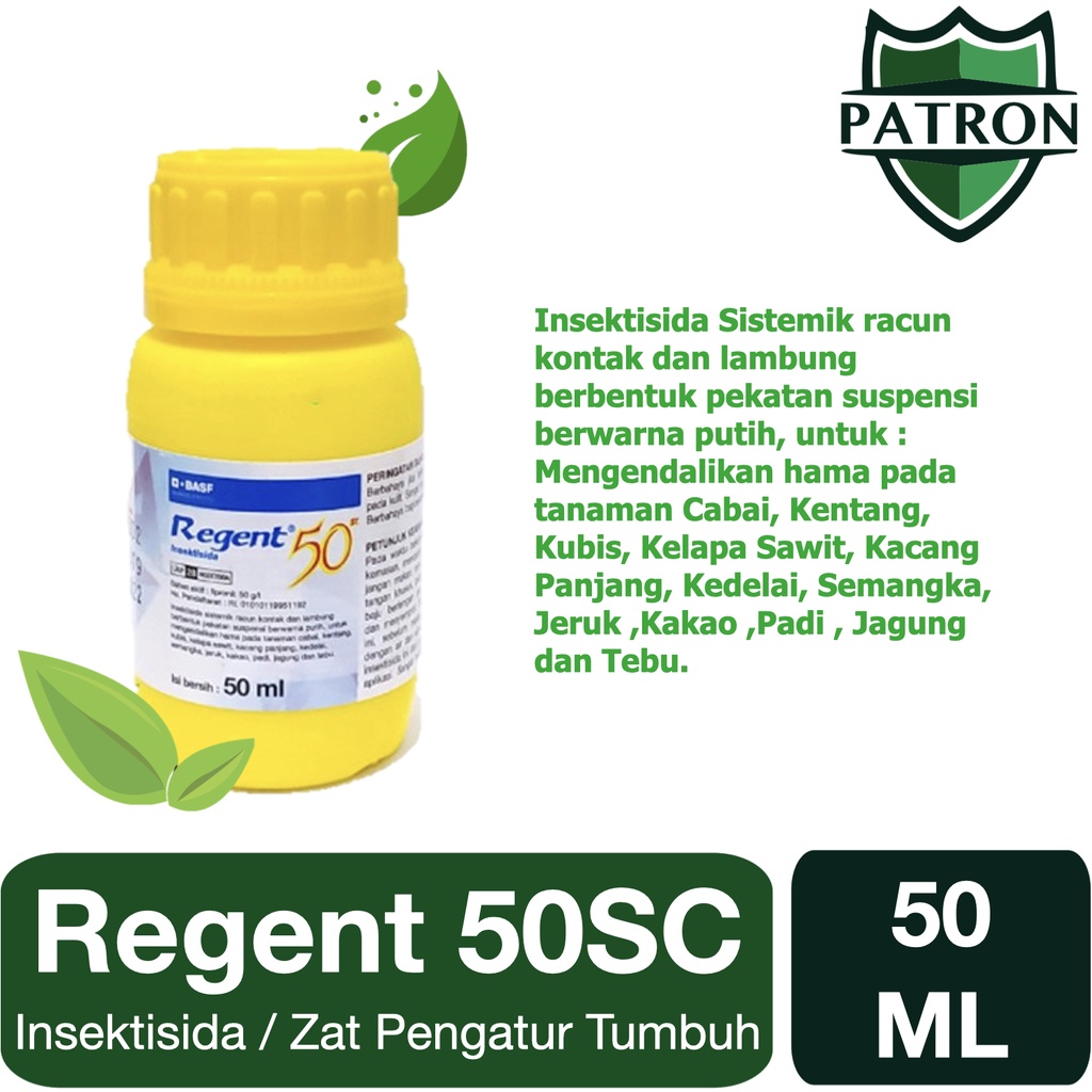 Jual Regent 50 SC - Insektisida - Zar Pengatur Tumbuh - ZPT - BASF - 50 ...