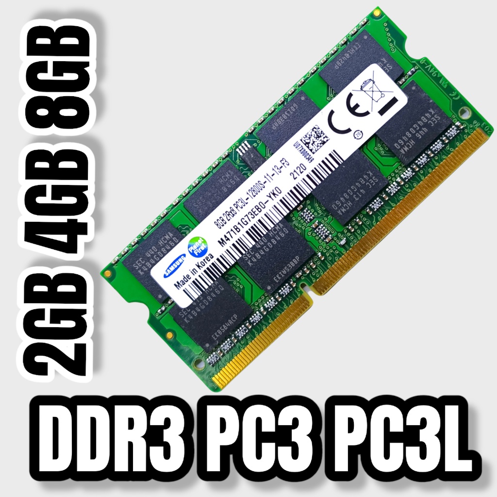 Jual Memory Ram Sodimm DDR3 PC3 PC3L 8GB 4GB 2GB | Shopee Indonesia