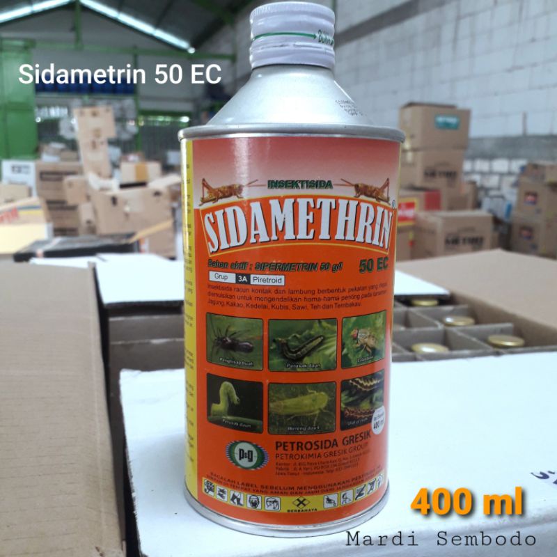 Jual Insektisida Sidametrin SIDAMETHRIN 50 EC bahan aktif sipermetrin ...