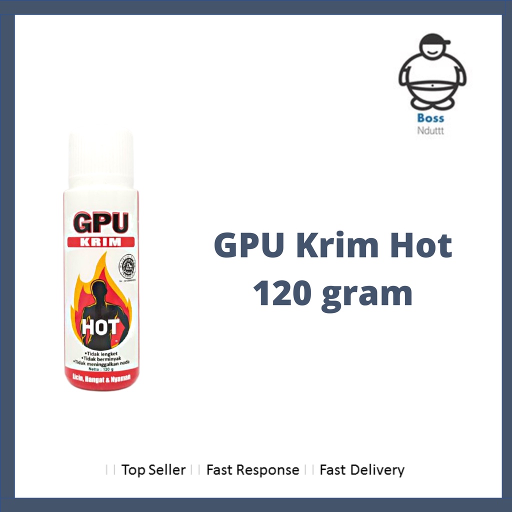 Jual GPU KRIM HOT 120gram 120 gram | Shopee Indonesia