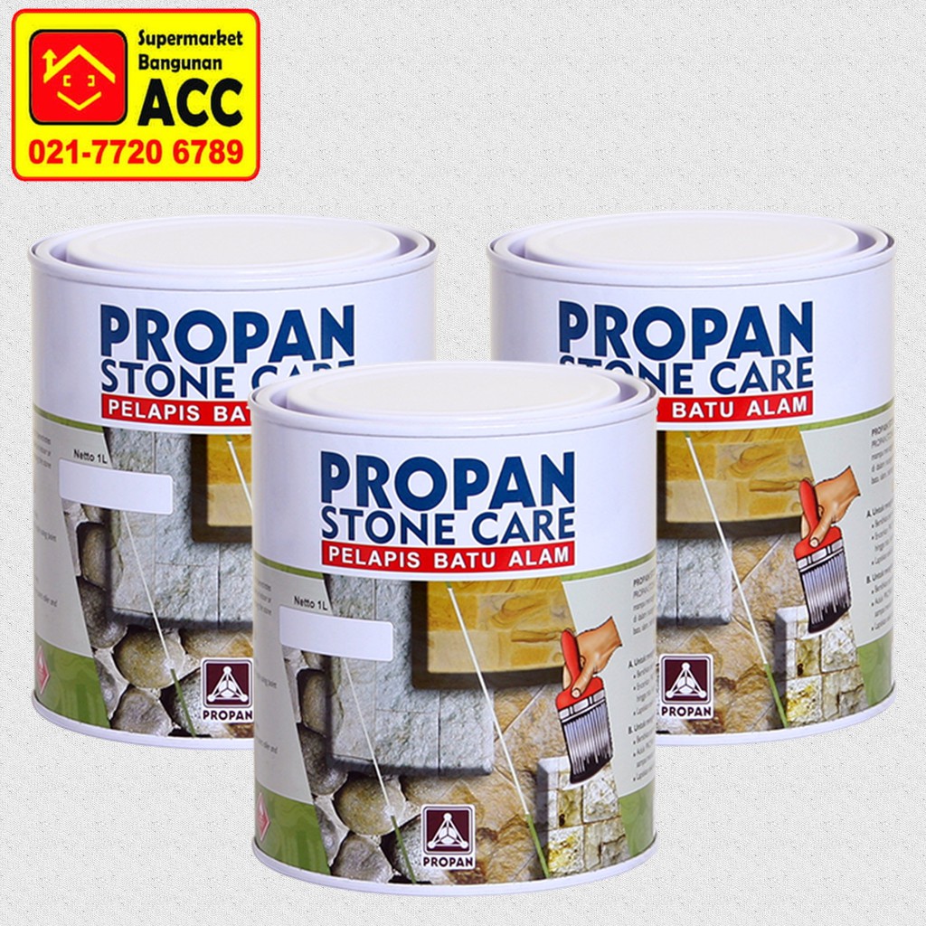 Propan Stone Care Coating Batu Alam Clear/Natural 1liter | Shopee Indonesia