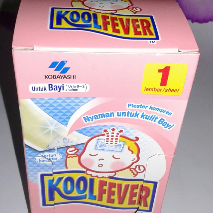 Jual Kool Fever Baby untuk meredakan demam umur 0-2 Tahun | Shopee ...