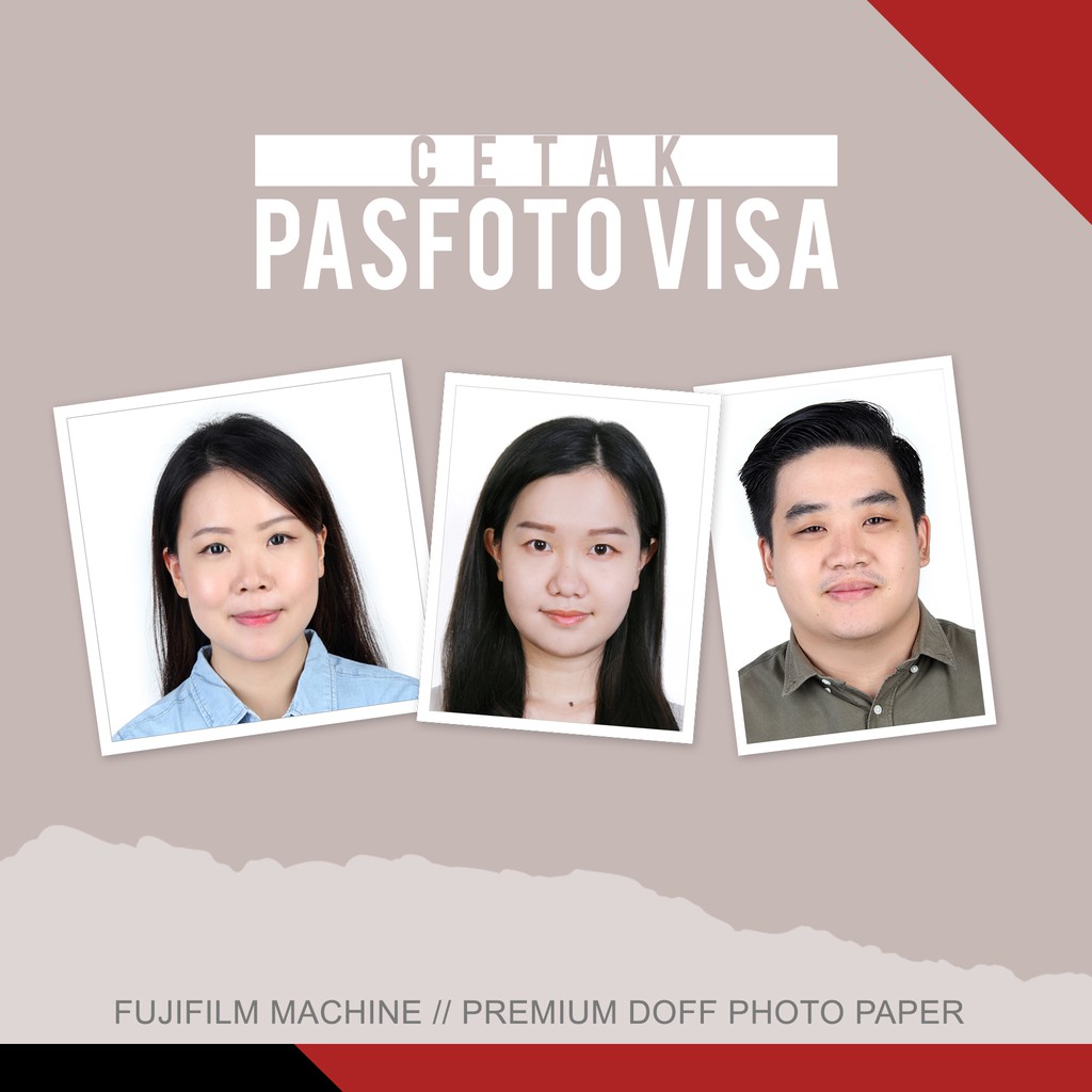 Jual Cetak Pas foto visa Premium TANPA PO | Shopee Indonesia