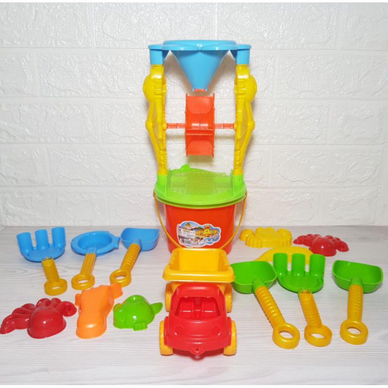 Mainan pantai ember mainan pasir pantai mainan mandi bola anak mainan ...