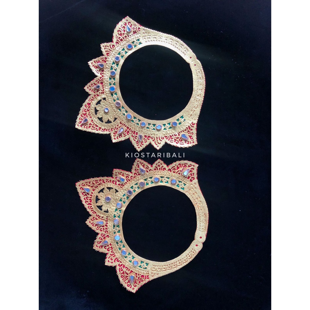 Jual Badong Kulit / Badong Tari Bali / Badong Kulit Tari Bali / Kalung ...