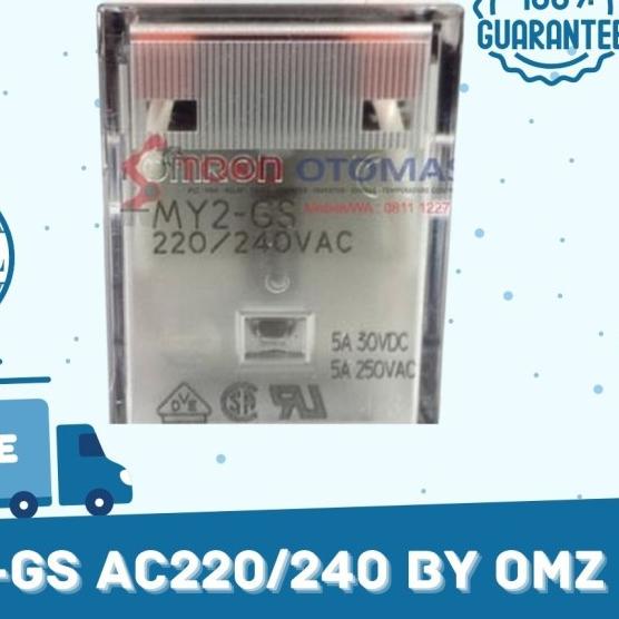 Jual Relay Omron MY2-GS AC220/240 BY OMZ | Shopee Indonesia