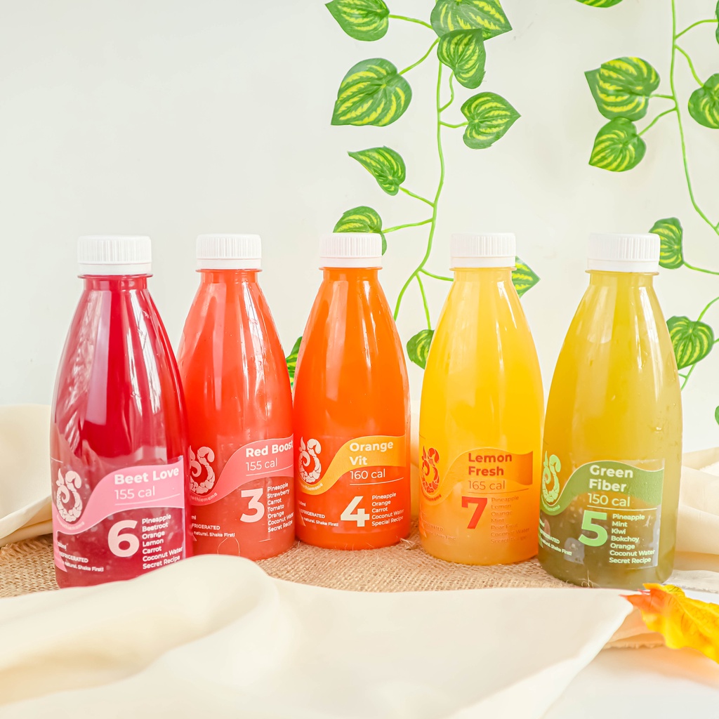 Jual Paket Detox Juice Cold Pressed Jus Kesehatan 2 Hari Full Detox Mix ...