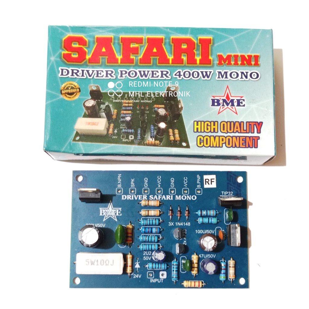 Jual Kit Driver Power 400W Safari by BME | Shopee Indonesia