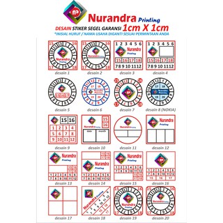 Jual Sticker Segel Garansi Pecah Telur ( LOKAL / SIAP PAKAI ) | Shopee ...