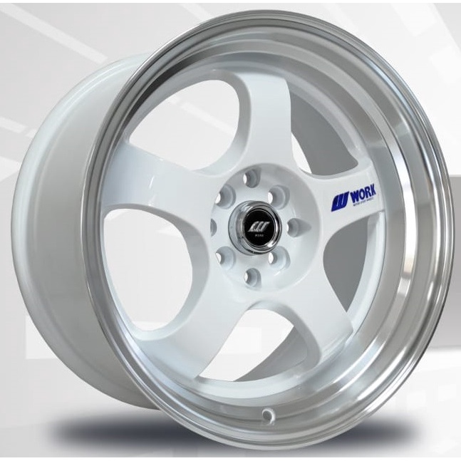 Jual Velg mobil ring 17 inch racing Rep. Work Meister PCD 4x100 / 4x114 ...