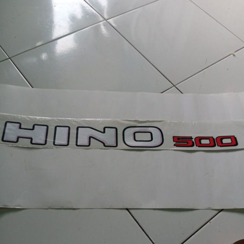Jual stiker sticker tulisan Hino 500 Hino 300 | Shopee Indonesia